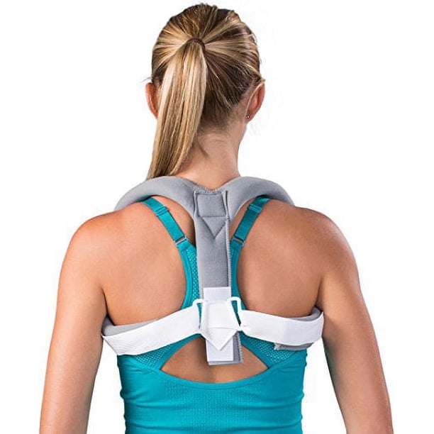 DonJoy Clavicle Posture Support Brace, One Size Fits Most - Walmart ...