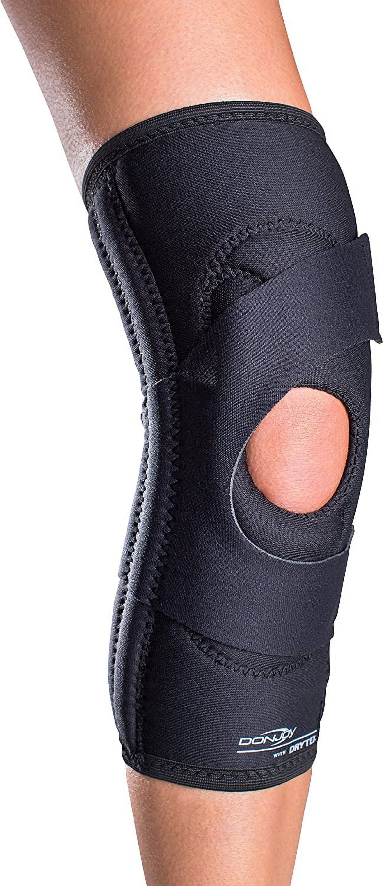 DonJoy Lateral J Patella Knee Support Brace Without Hinge: Drytex, Left ...