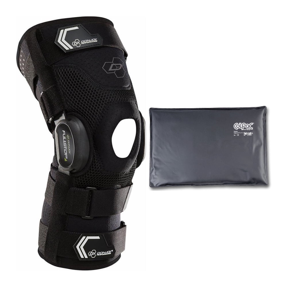 DonJoy Performance Bionic Fullstop Knee Brace (Black, Large) with ...