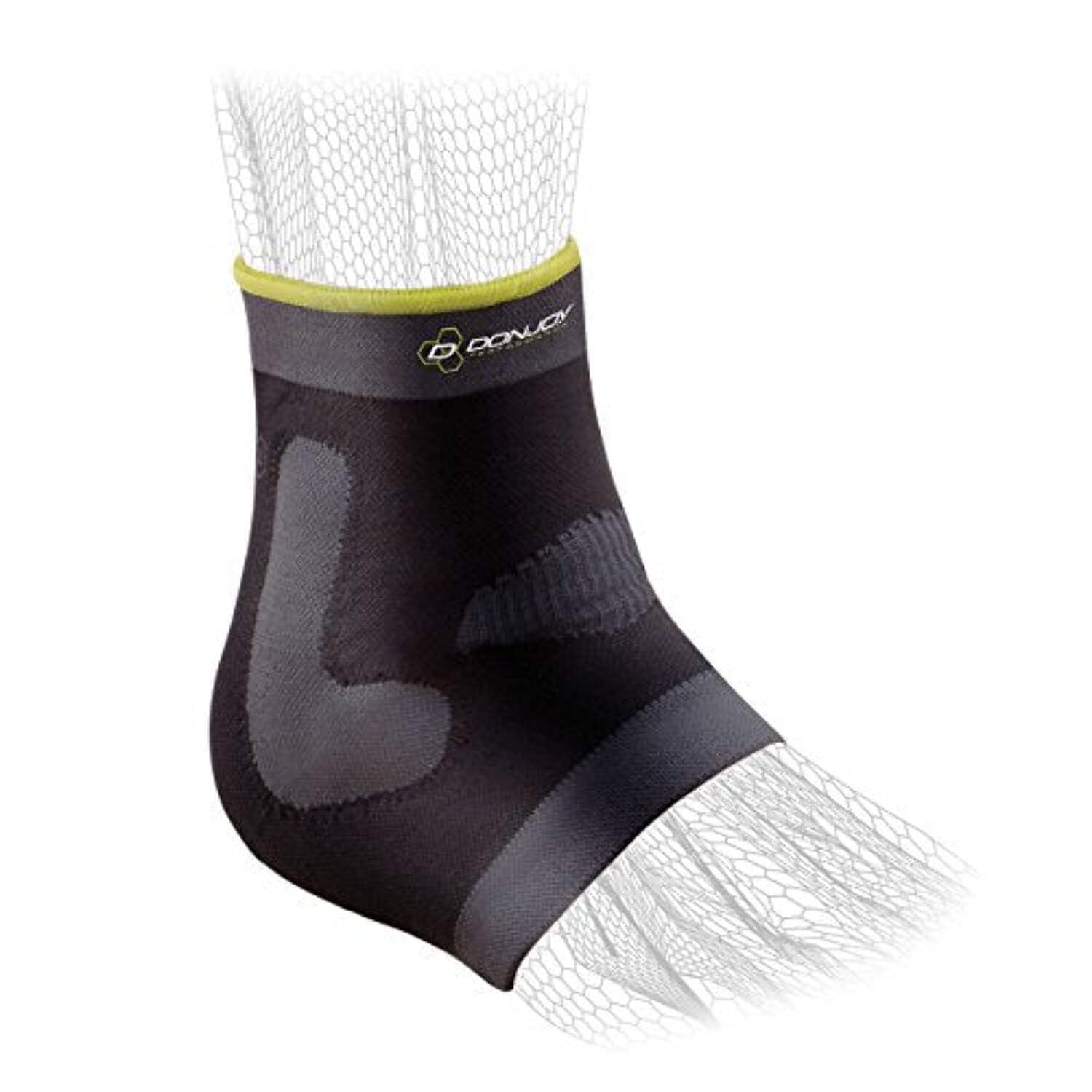 DonJoy Performance Deluxe Knit Ankle Compression Sleeve with J Buttress ...