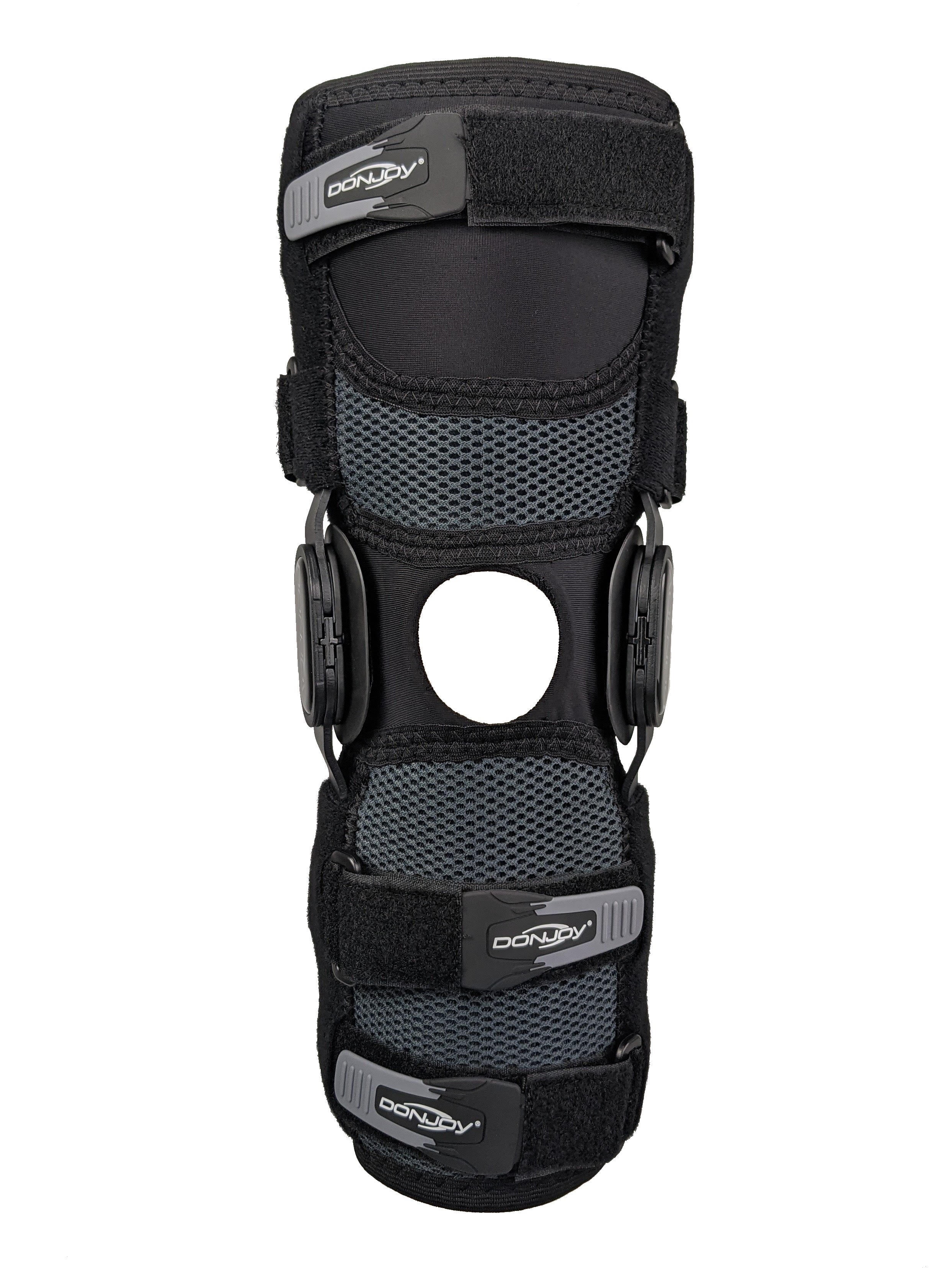 DonJoy Playmaker II Knee Brace, Adjustable, Black - Walmart.com