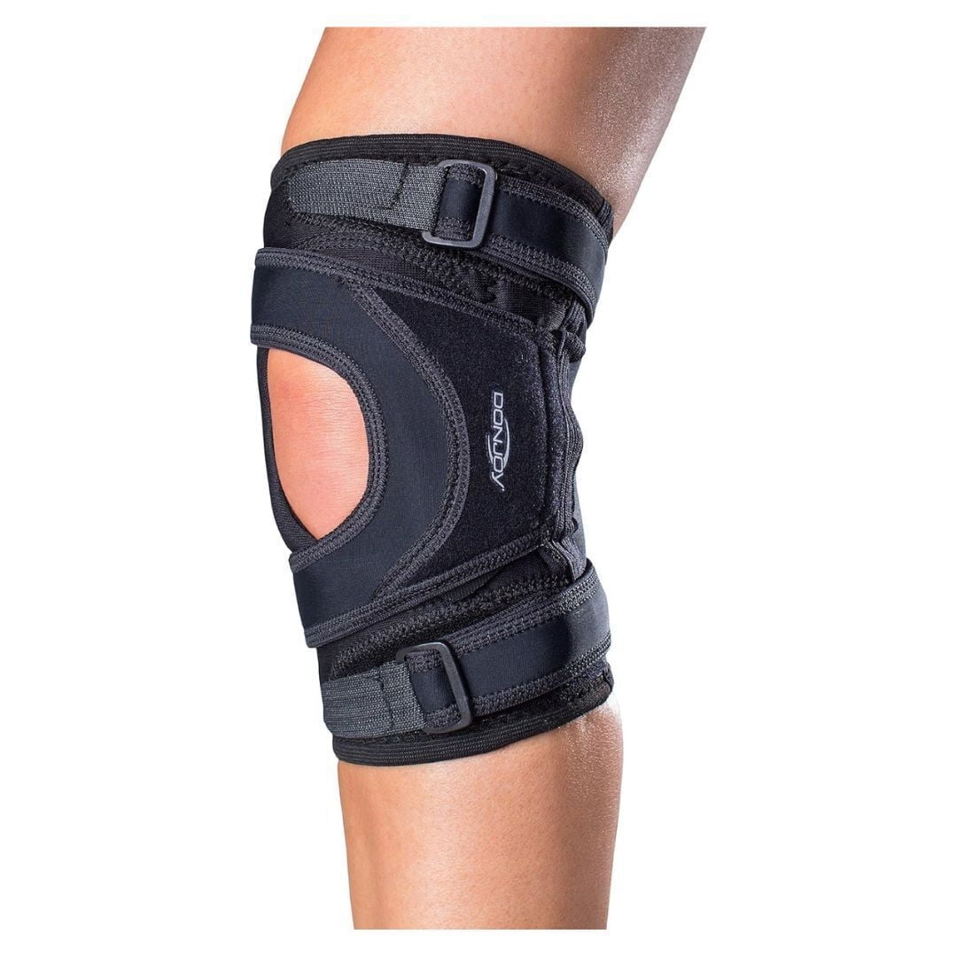DonJoy Tru-Pull Lite Large Right Leg Knee Brace with Breath-O-Prene and ...