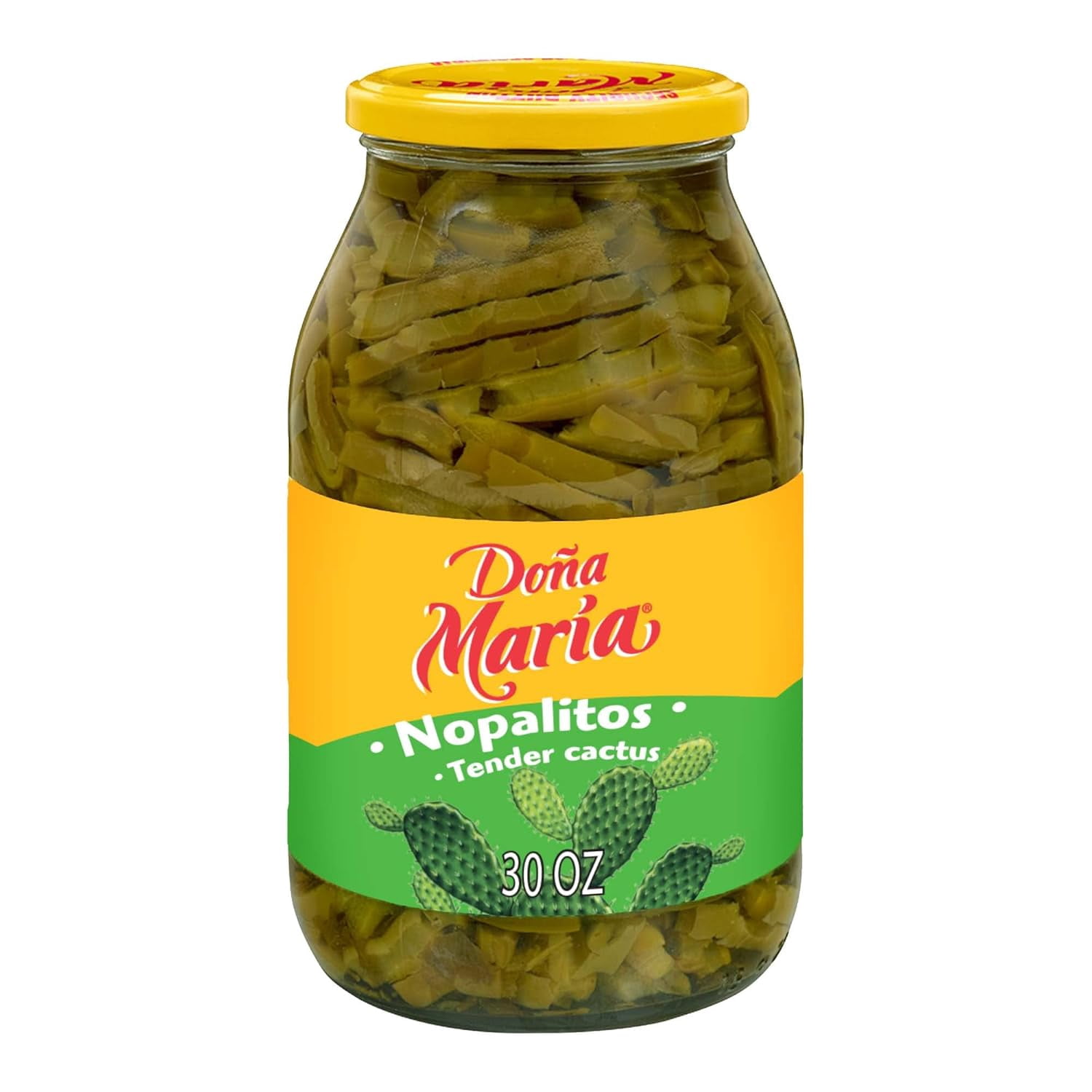 Dona Maria - Bold Cactus Nopalitos for Mexican Dishes - 30 Oz Case of ...
