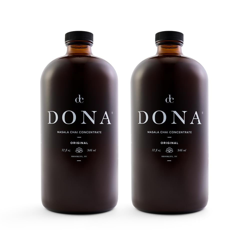 Dona Original Masala Chai Concentrate, Small-Batch, Single-Origin ...