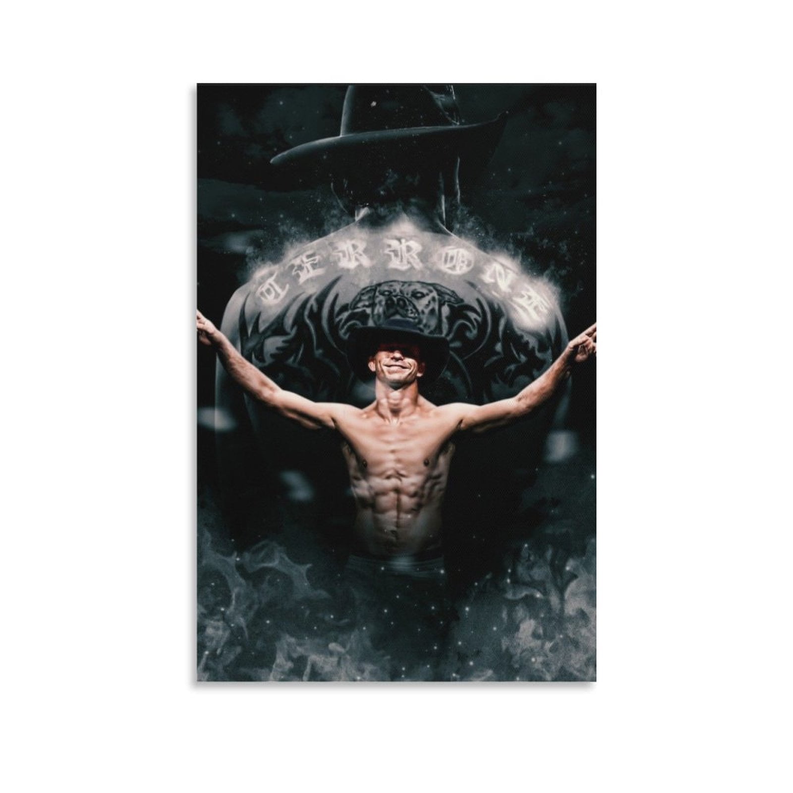 Donald Cerrone Painting On Canvas Wall Art Poster Scroll Picture Print ...
