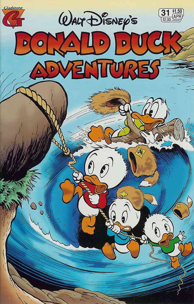 Donald Duck Adventures (Gladstone) #31 VF ; Gladstone Comic Book ...