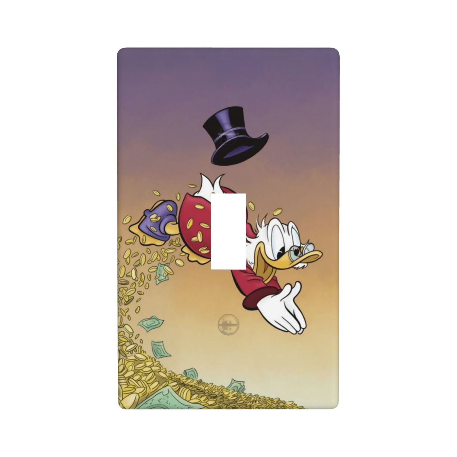 Donald Duck Anime Light Switch Cover Plates, Single Lever Wall Plate, 1 ...