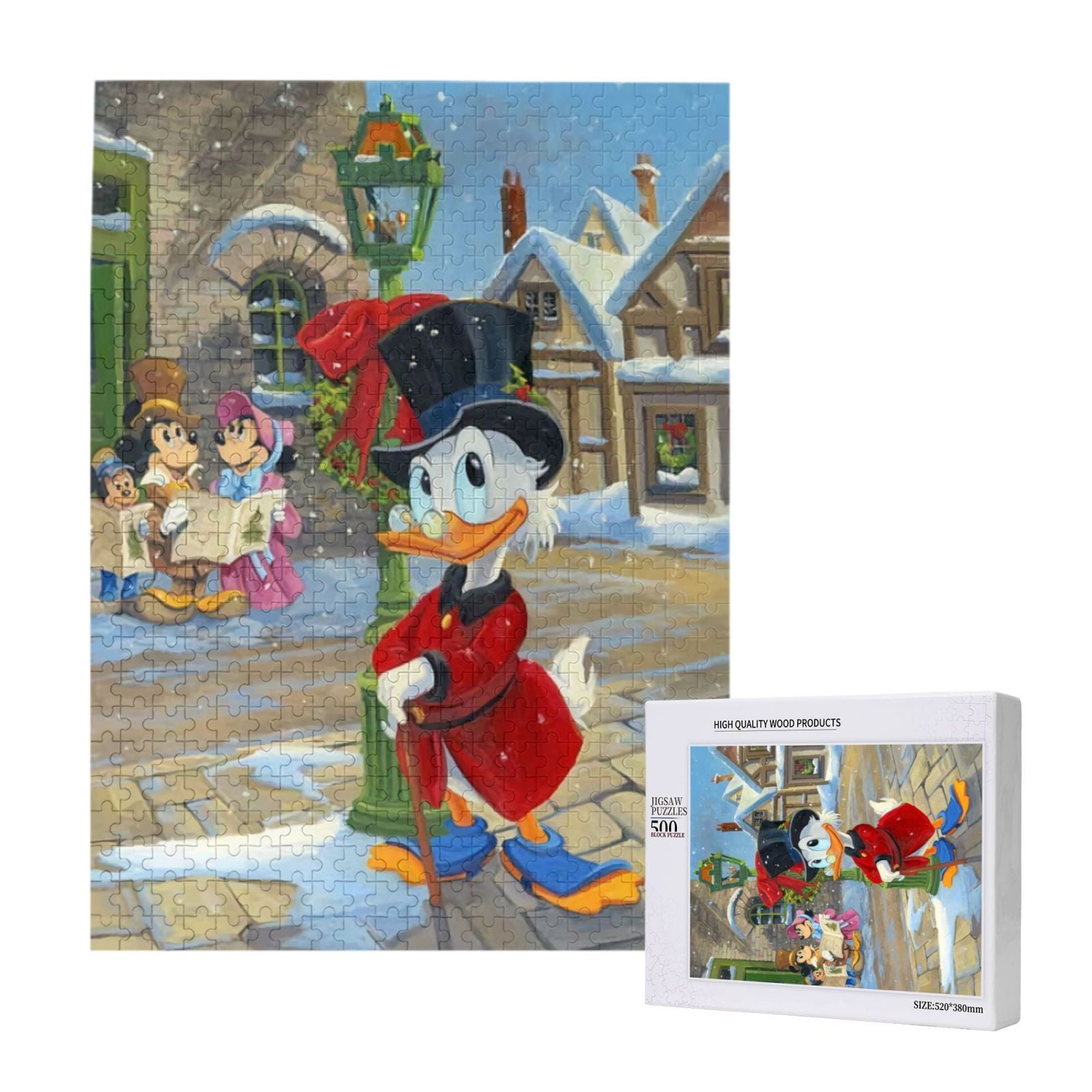 Donald Duck Anime Puzzles Boys Girls Teens 300/500/1000 Piece Wooden ...