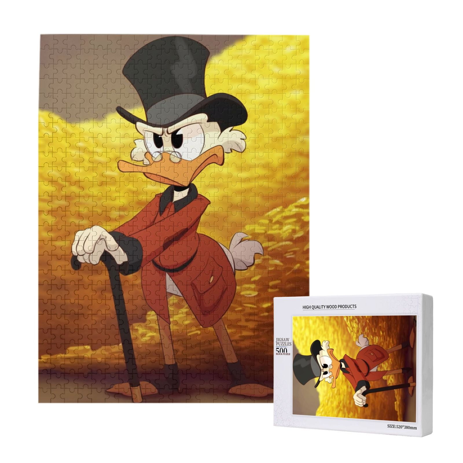 Donald Duck Anime Puzzles Boys Girls Teens 300/500/1000 Piece Wooden ...