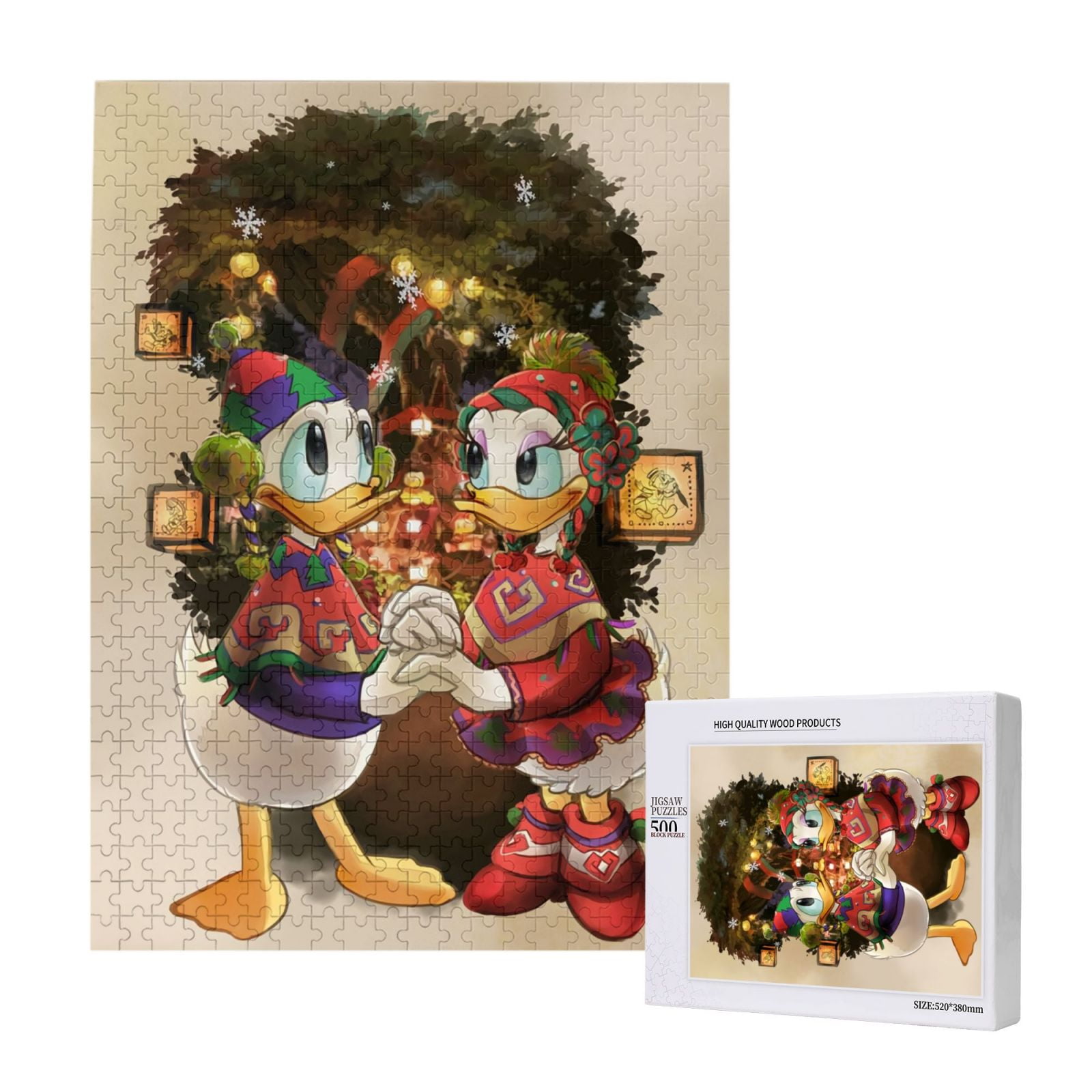 Donald Duck Anime Puzzles Boys Girls Teens 300/500/1000 Piece Wooden ...