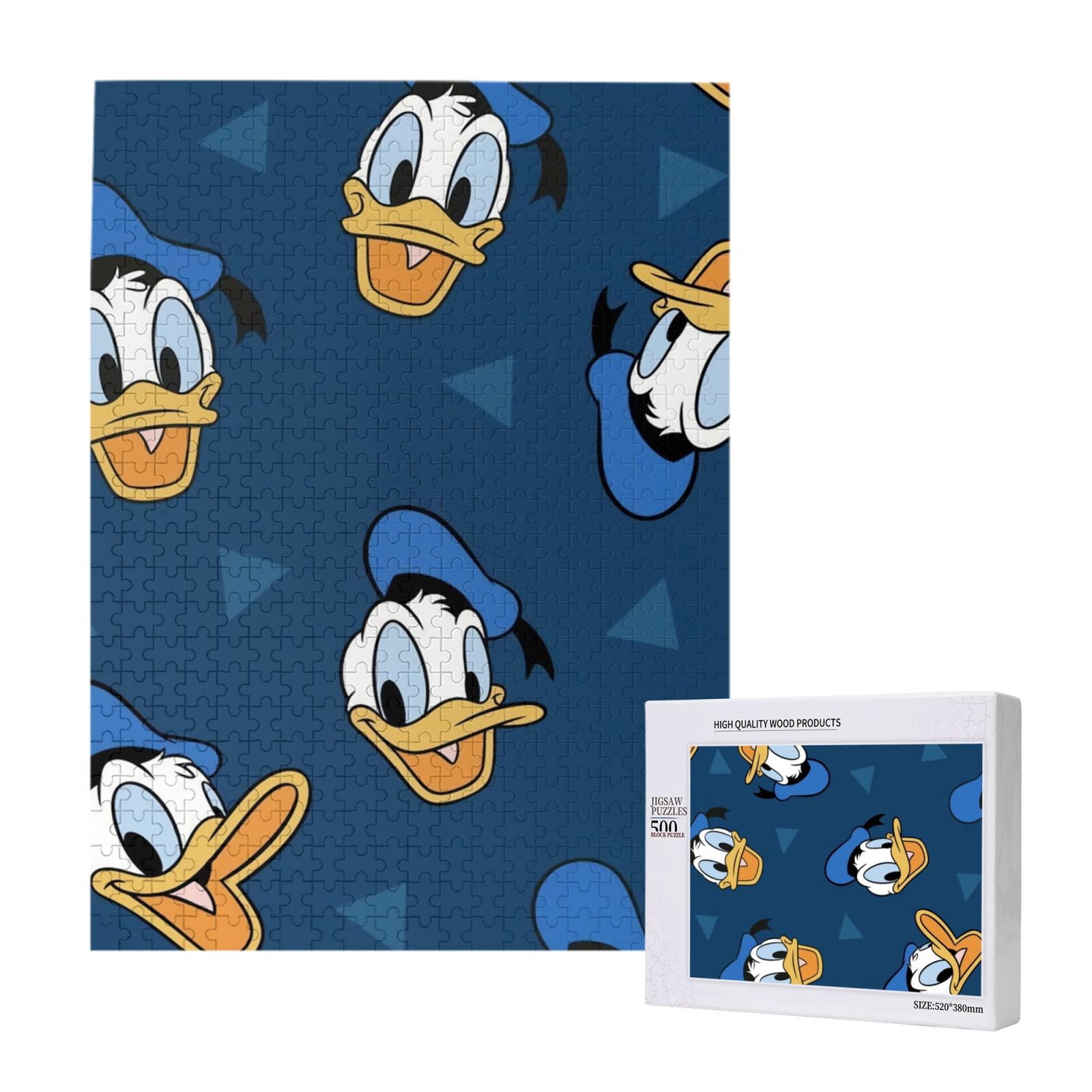 Donald Duck Anime Puzzles Boys Girls Teens 300/500/1000 Piece Wooden ...