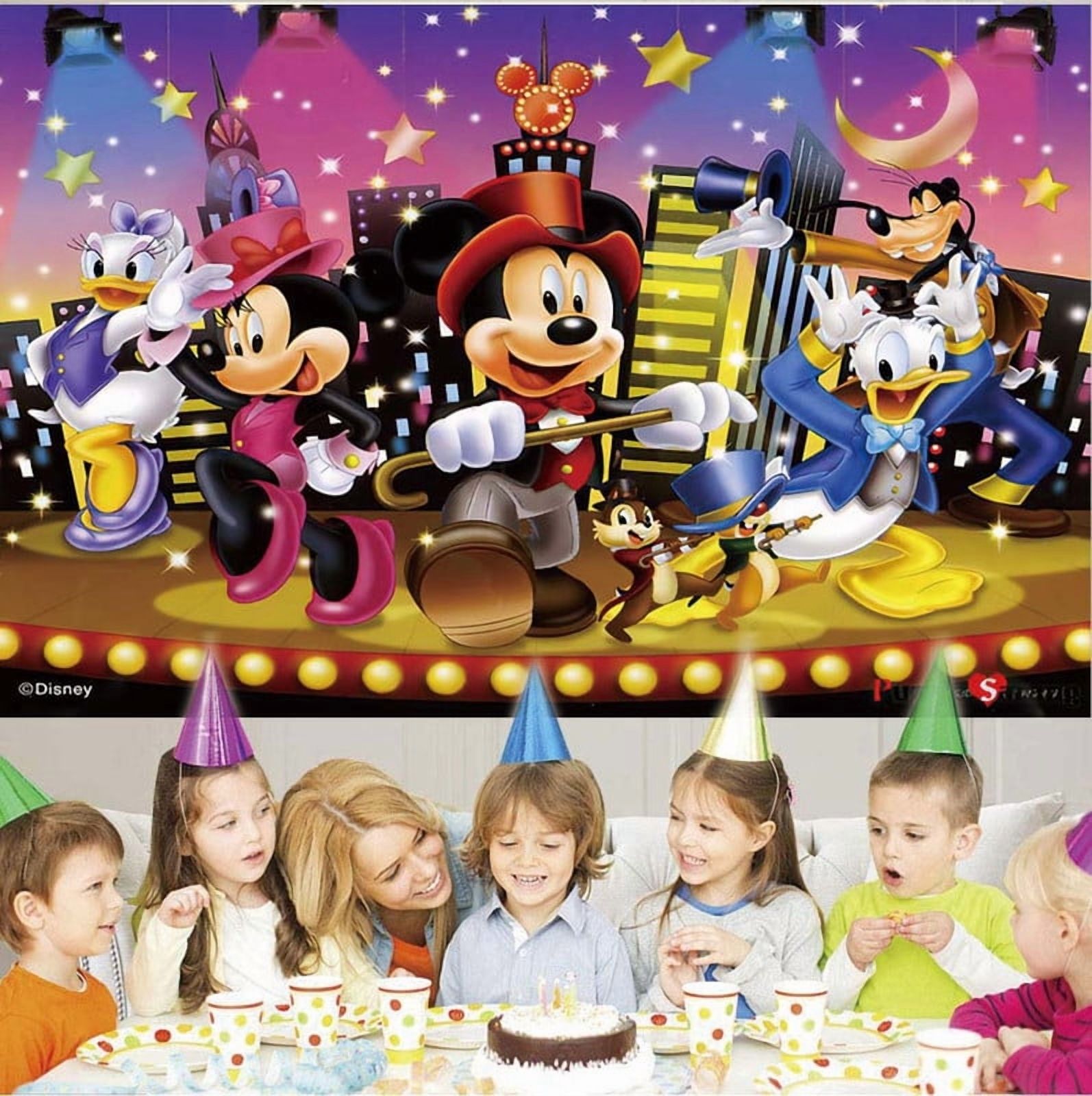 Donald Duck Backdrop Banner Party Supplies Poster Movie Theme ...