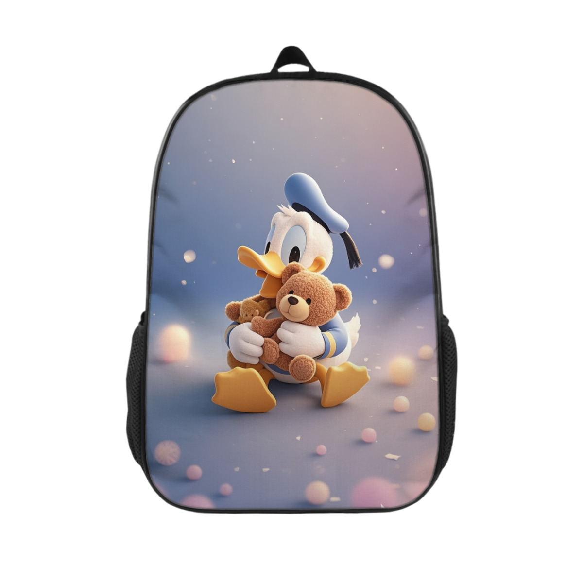 Donald Duck Backpack Waterproof Unisex Travel Outdoor Gifts 17 inch ...