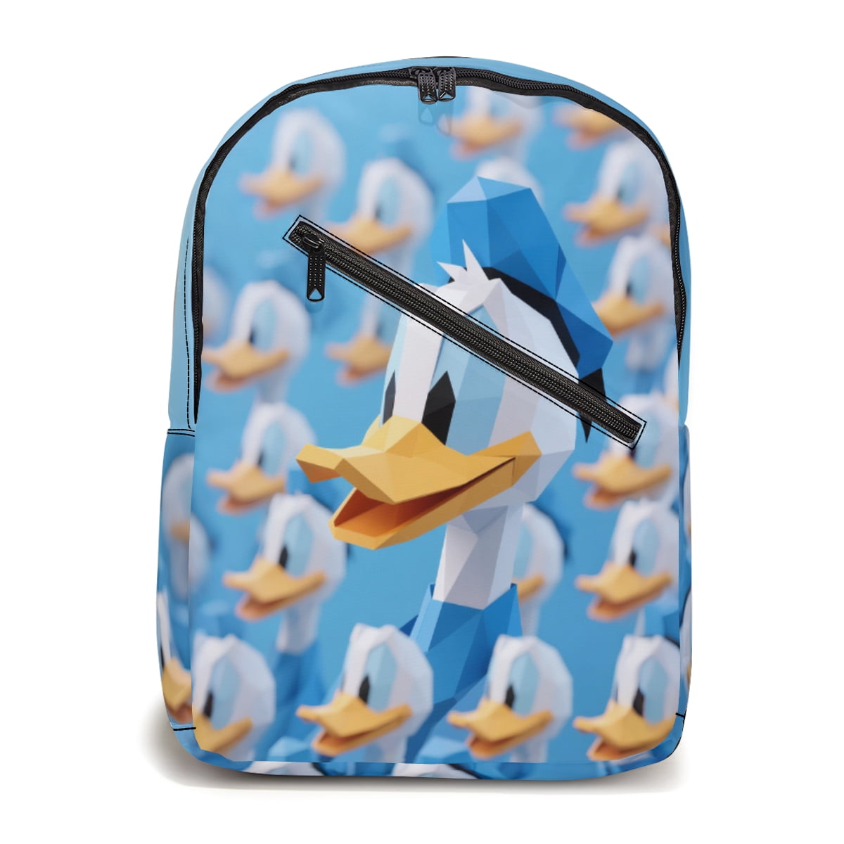 Donald Duck Backpack Waterproof Unisex Travel Outdoor Gifts Simple and ...
