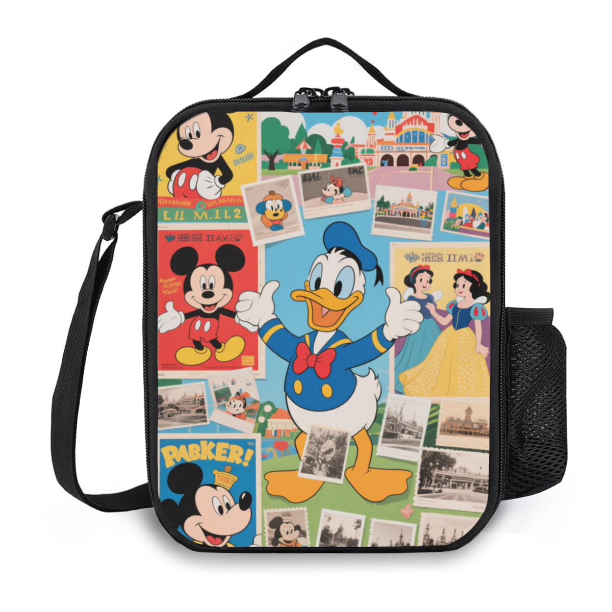 Donald Duck Cartoon Insulated Lunch Box Unisex Reusable Lunch Box ...