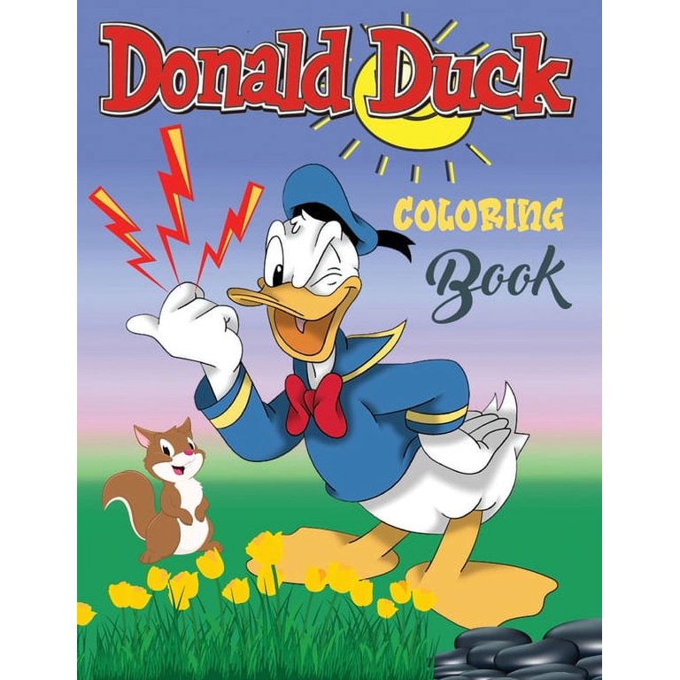 cute duck coloring book