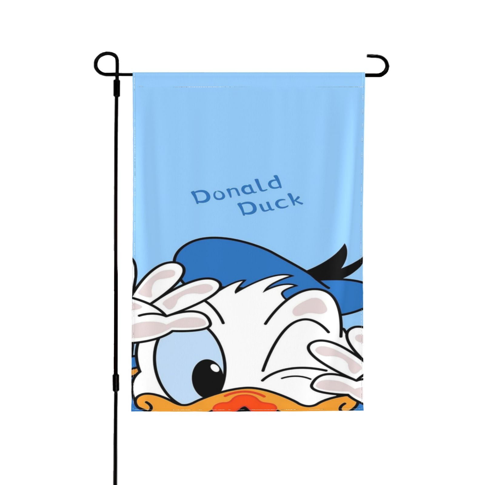 Donald Duck Double Sided Cartoon Yard Flags 12.5x18 Inch Burlap Outdoor ...