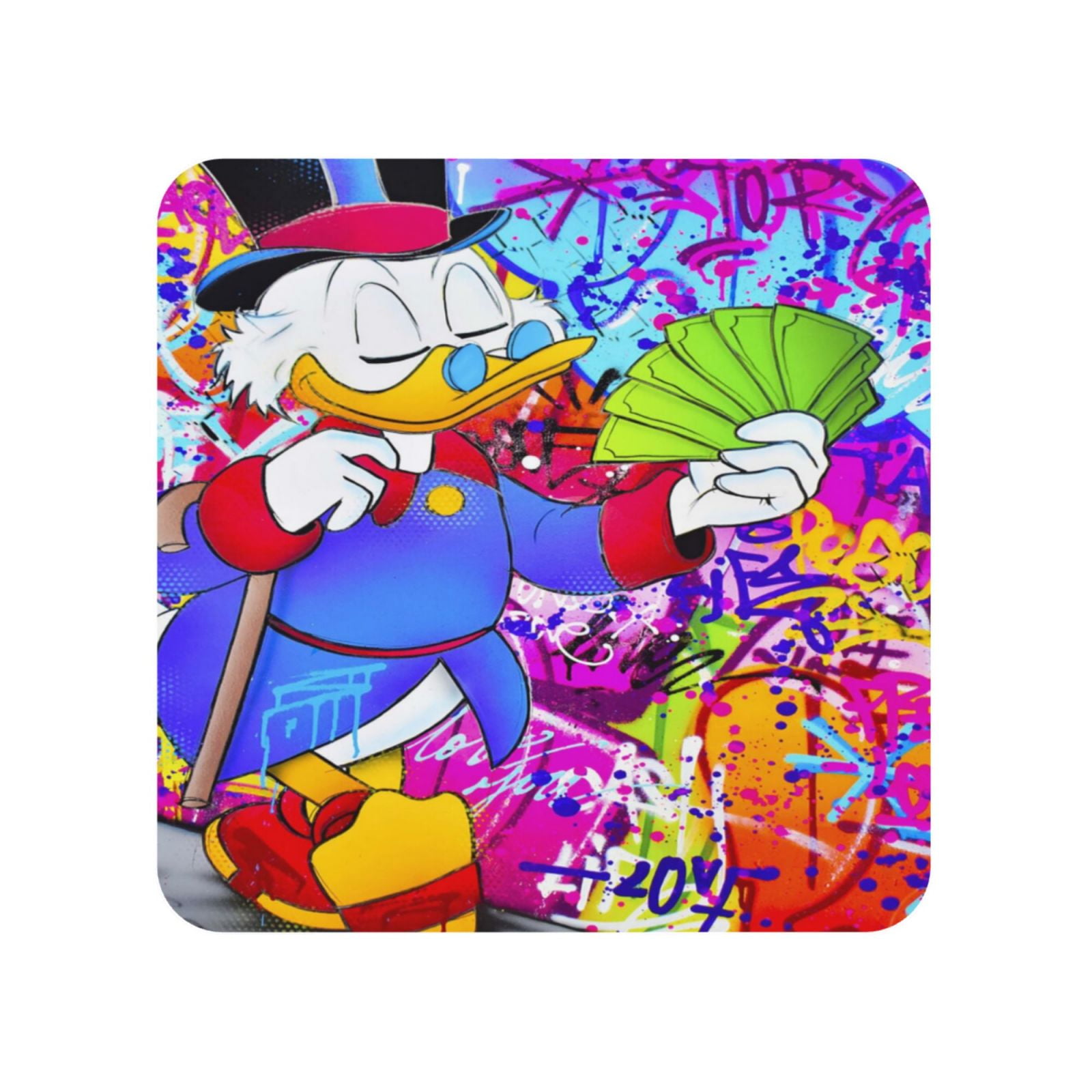 Donald Duck Fridge Magnets, Acrylic Magnetic Refrigerator Sticker ...