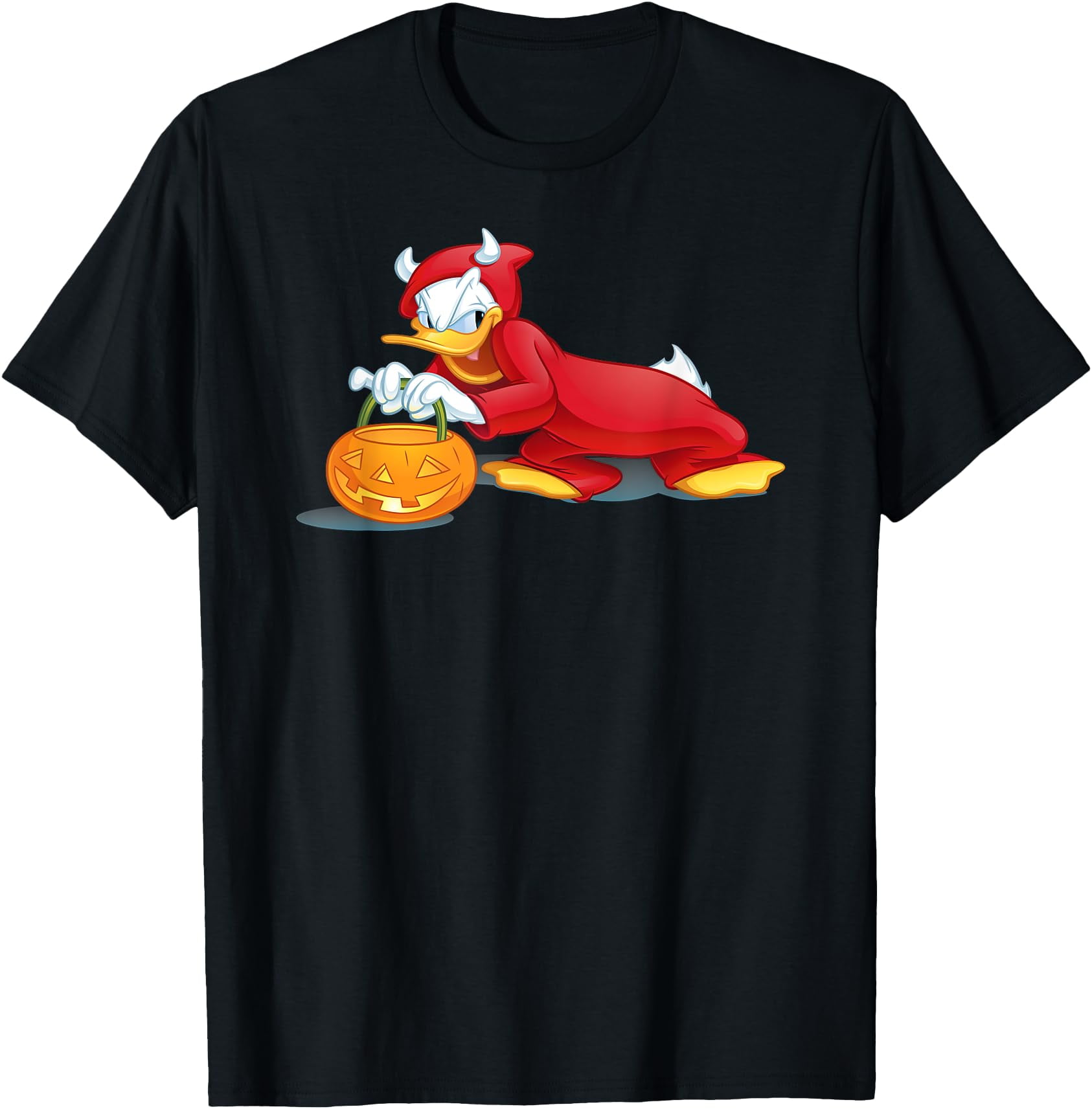 Donald Duck - Halloween Donald Duck Devil T-Shirt - Walmart.com