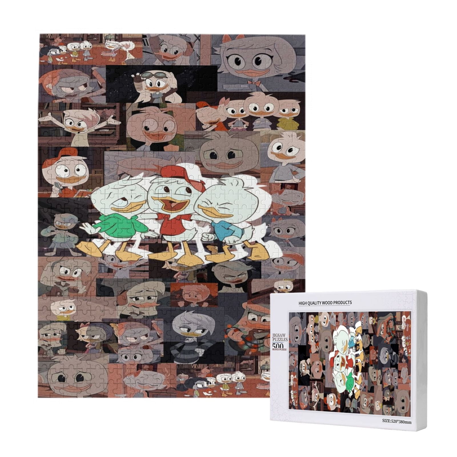 Donald Duck Home Puzzle Boys Girls Teen 300/500/1000 piece wooden ...