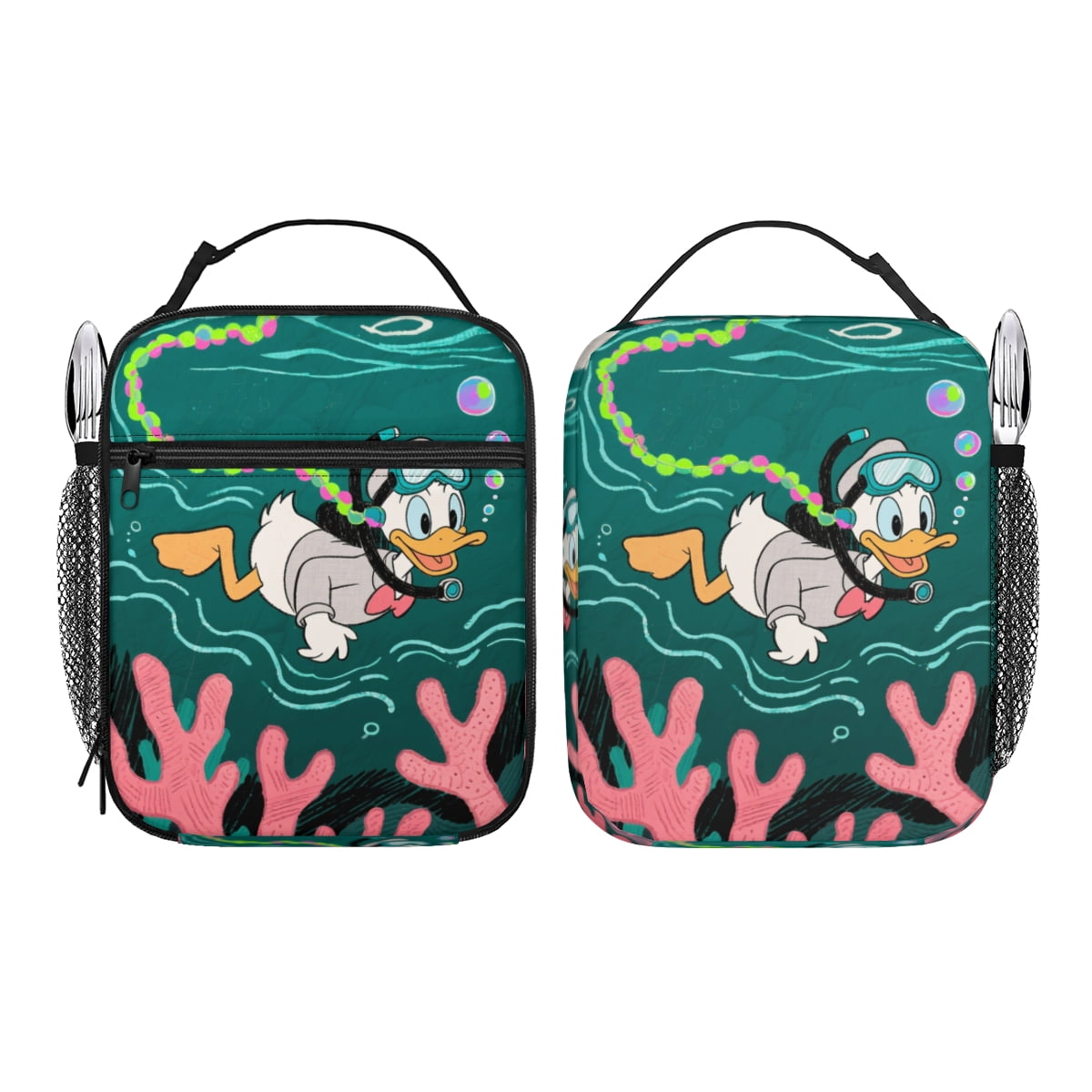 Donald Duck Insulated Lunch Box Unisex Reusable Lunch Box - Walmart.com