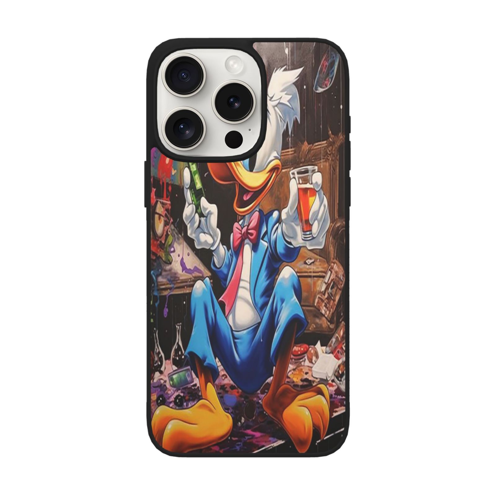 Donald Duck Iphone 15 Phone Case, Drop Protection Phone Cavers for Dual ...