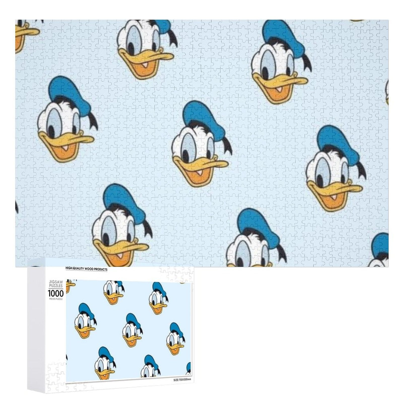 Donald Duck Jigsaw Puzzles 1000 Pieces Cartoons Puzzle Cartoon Painting ...