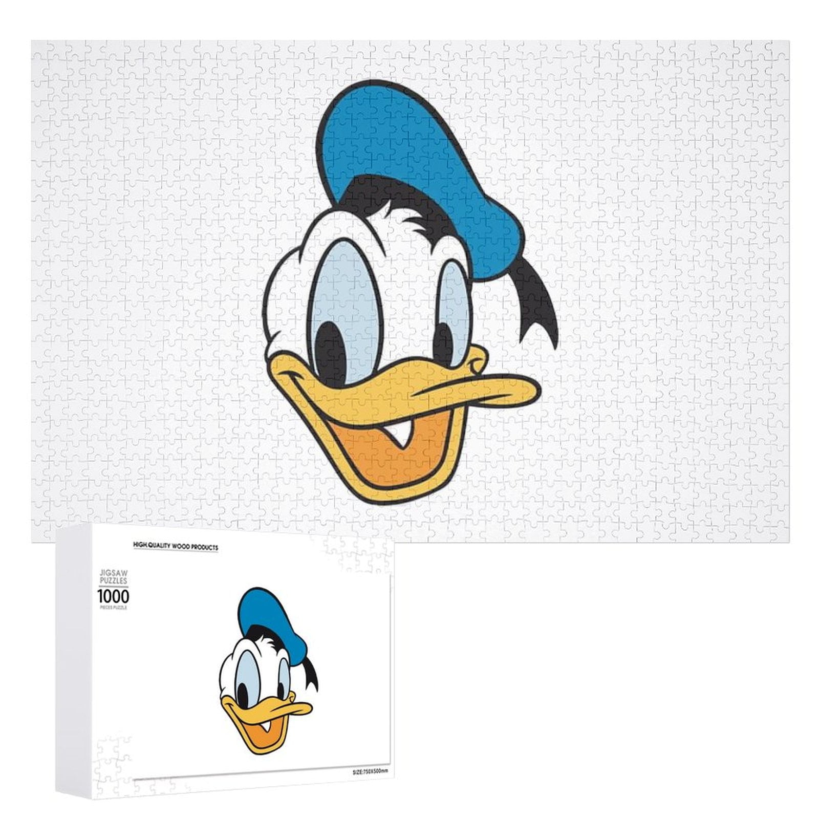 Donald Duck Jigsaw Puzzles 1000 Pieces Cartoons Puzzle Cartoon Painting ...