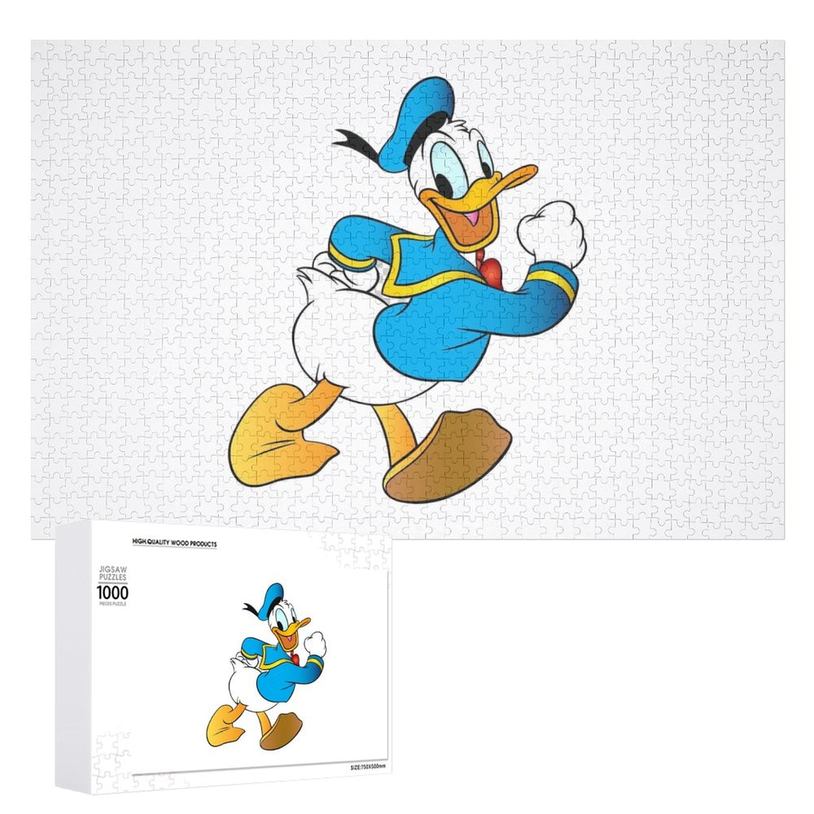 Donald Duck Jigsaw Puzzles 1000 Pieces Cartoons Puzzle Cartoon Painting ...