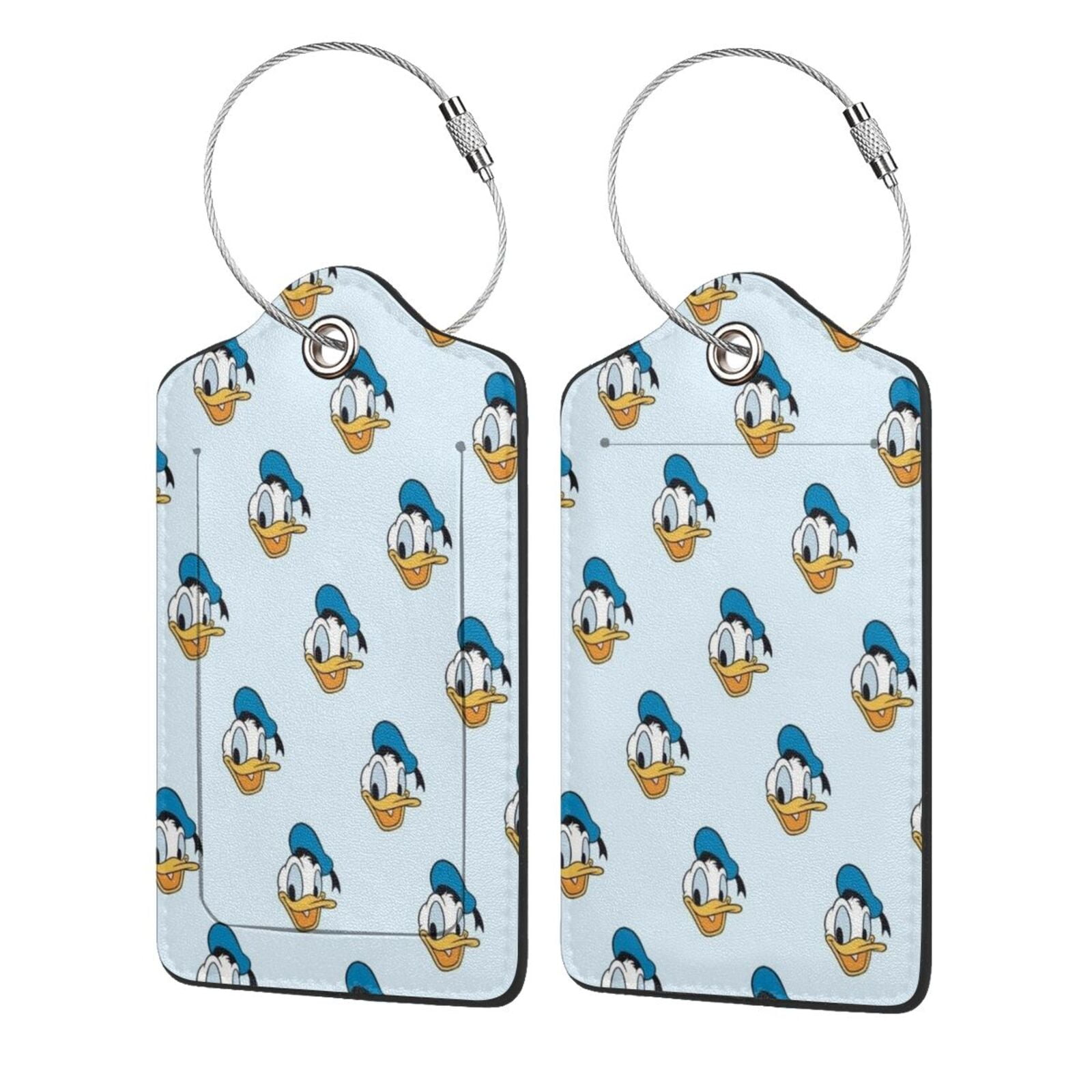 Donald Duck Luggage Tags for Suitcases Travel ID Identification Labels ...