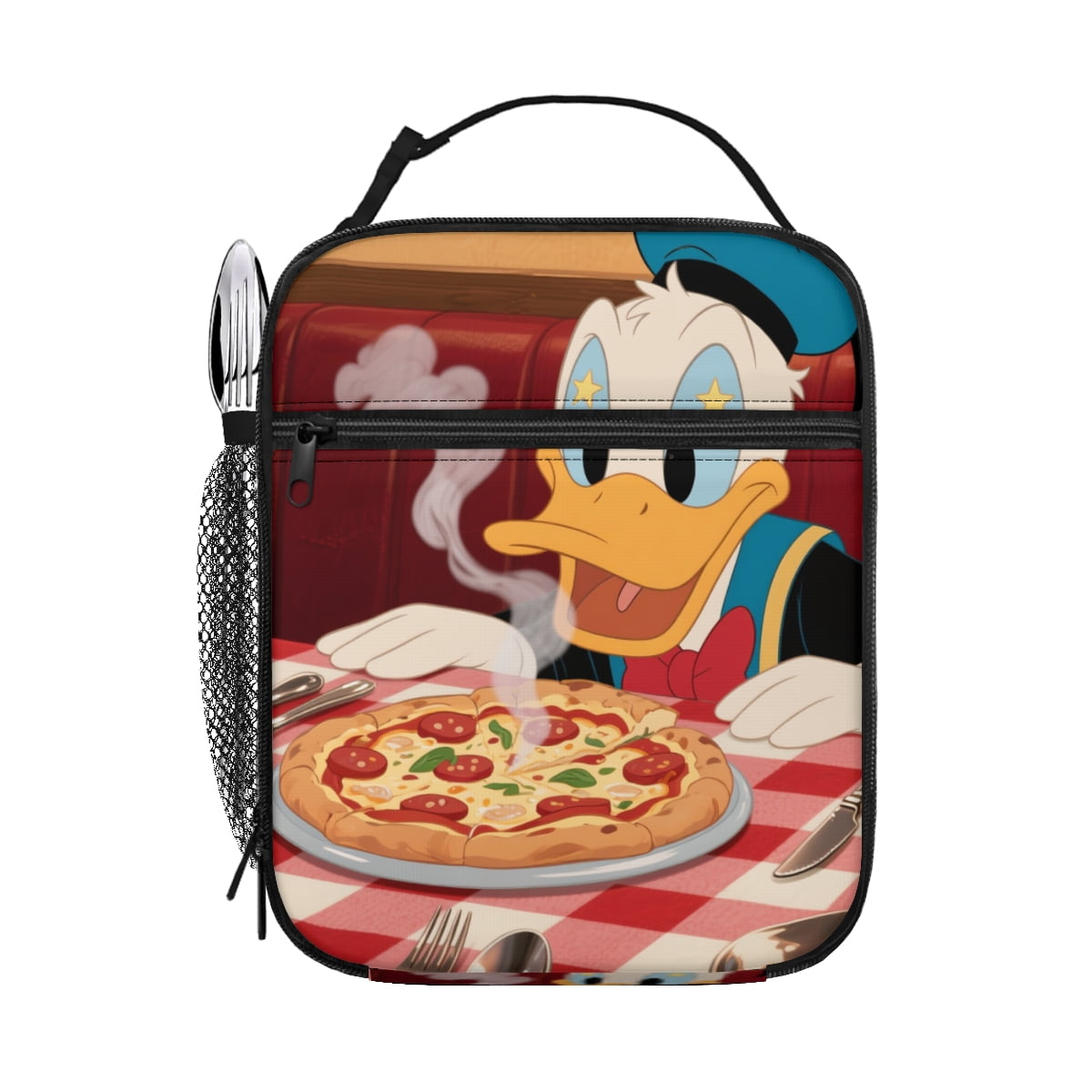 Donald Duck Lunch Bag Insulated Lunch Box Unisex Reusable Lunchbox ...