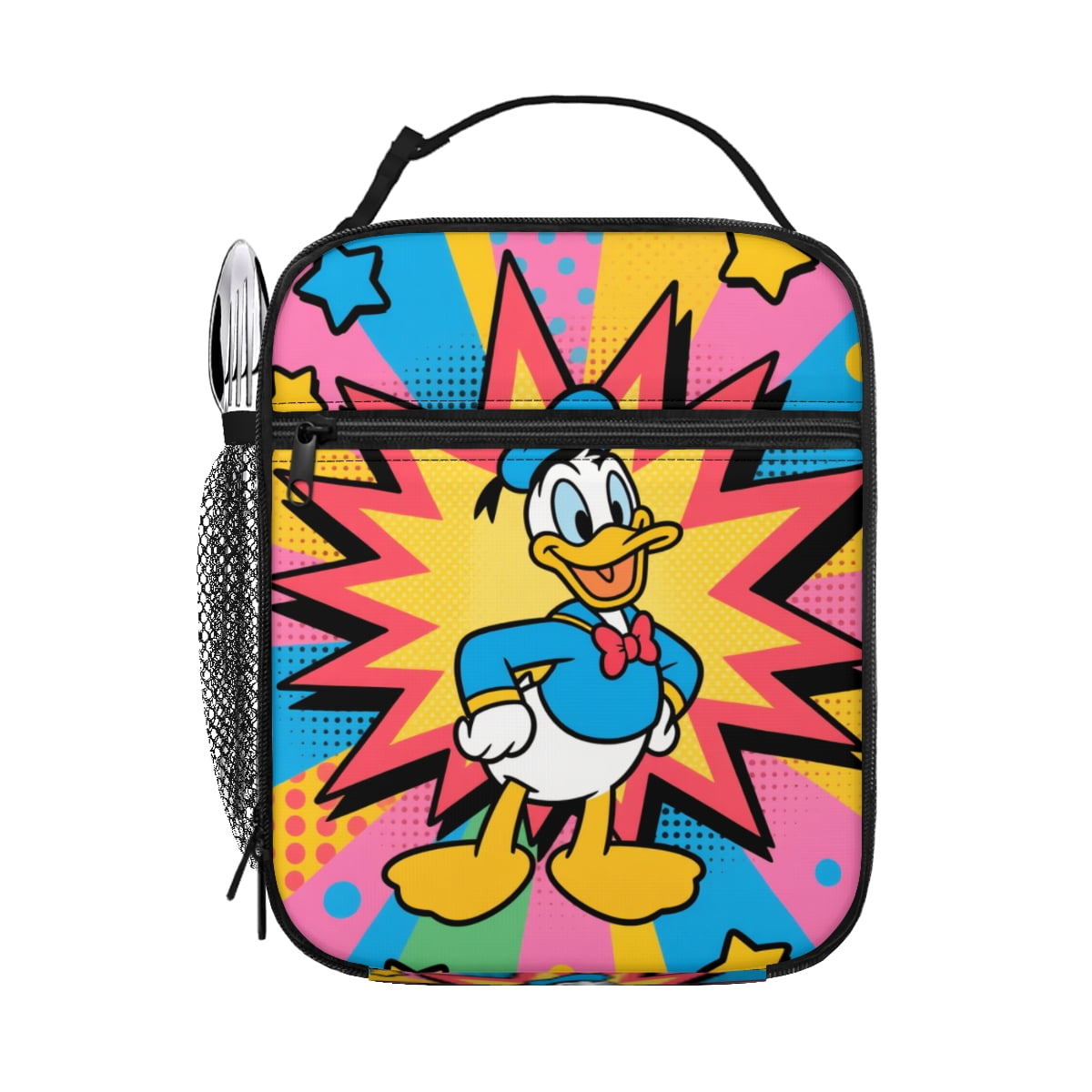 Donald Duck Lunch Bag Insulated Lunch Box Unisex Reusable Lunchbox ...