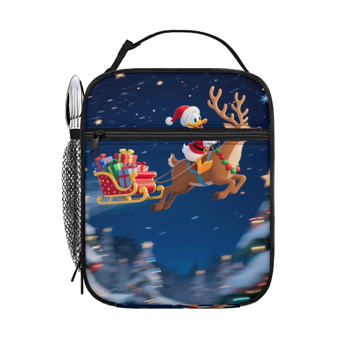 Donald Duck Lunch Bag Insulated Lunch Box Unisex Reusable Lunchbox ...