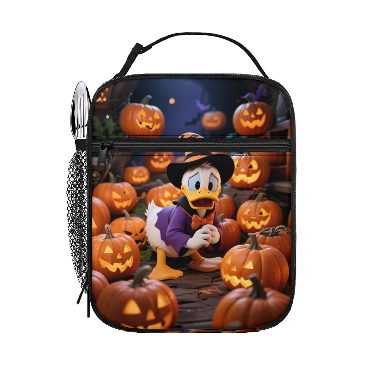 Donald Duck Lunch Bag Insulated Lunch Box Unisex Reusable Lunchbox ...