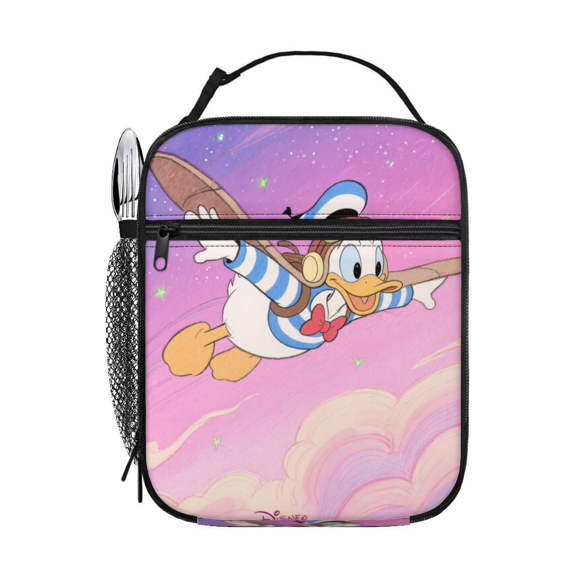 Donald Duck Lunch Bag Insulated Lunch Box Unisex Reusable Lunchbox ...
