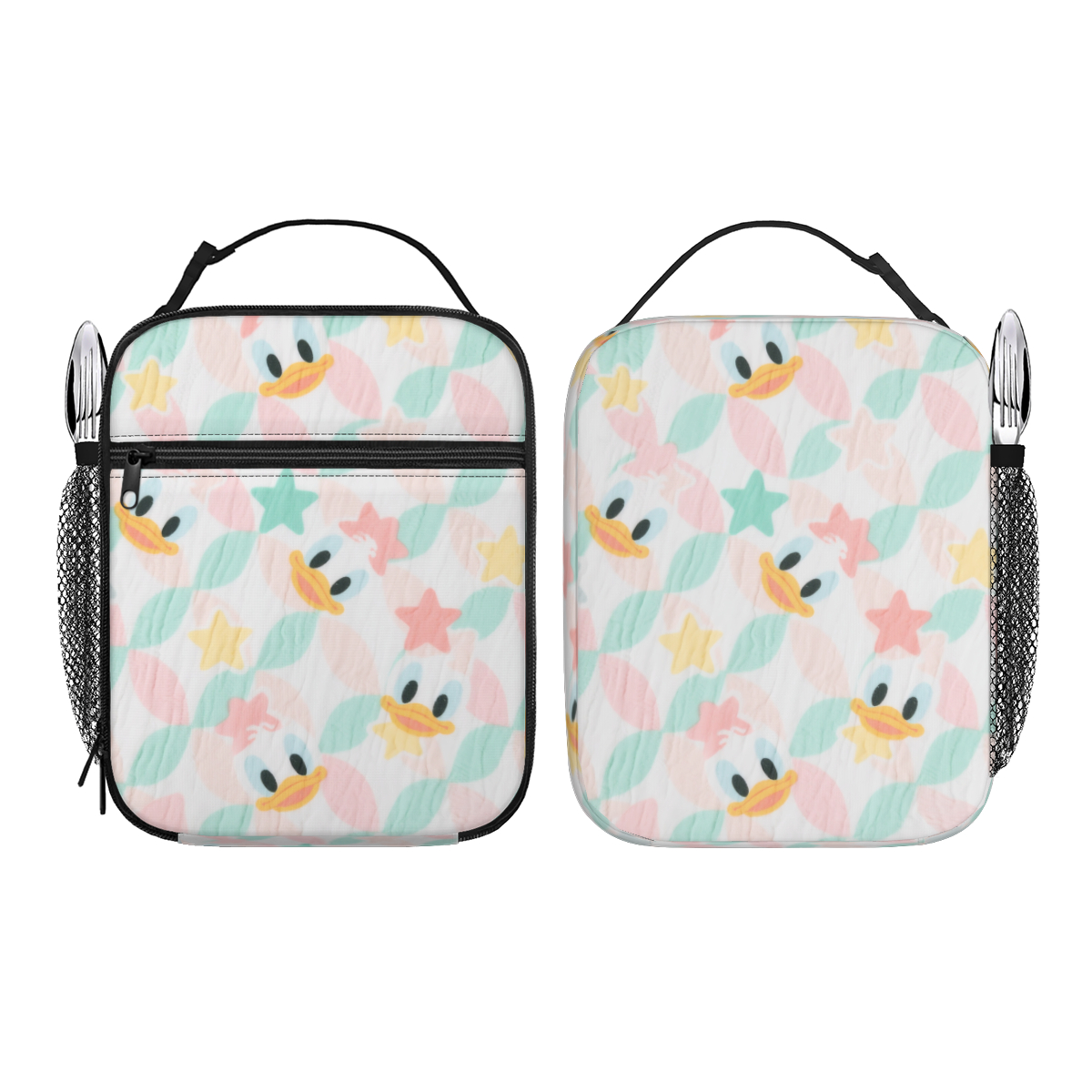Donald Duck Lunch Bag Insulated Lunch Box Unisex Reusable Lunchbox ...