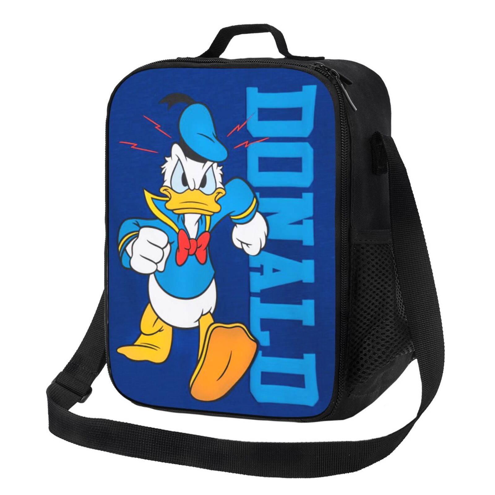 Donald Duck Lunch Bag Insulated Thermal Lunch Box with Shoulder Strap ...