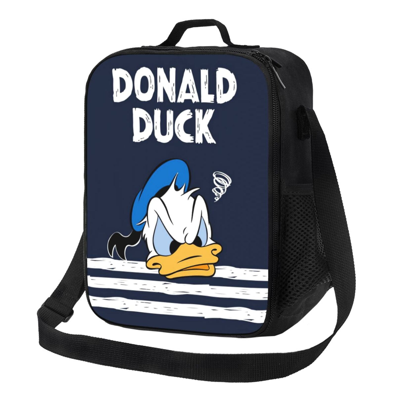 Donald Duck Lunch Bag Insulated Thermal Lunch Box with Shoulder Strap ...