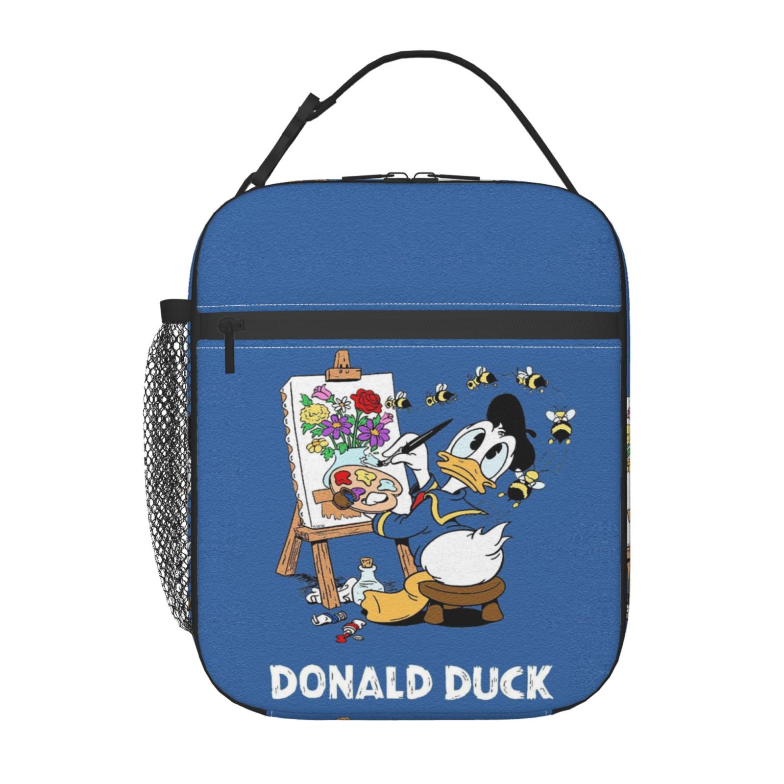 Donald Duck Lunch Bag Portable Insulated Lunch box with Handle for Men ...