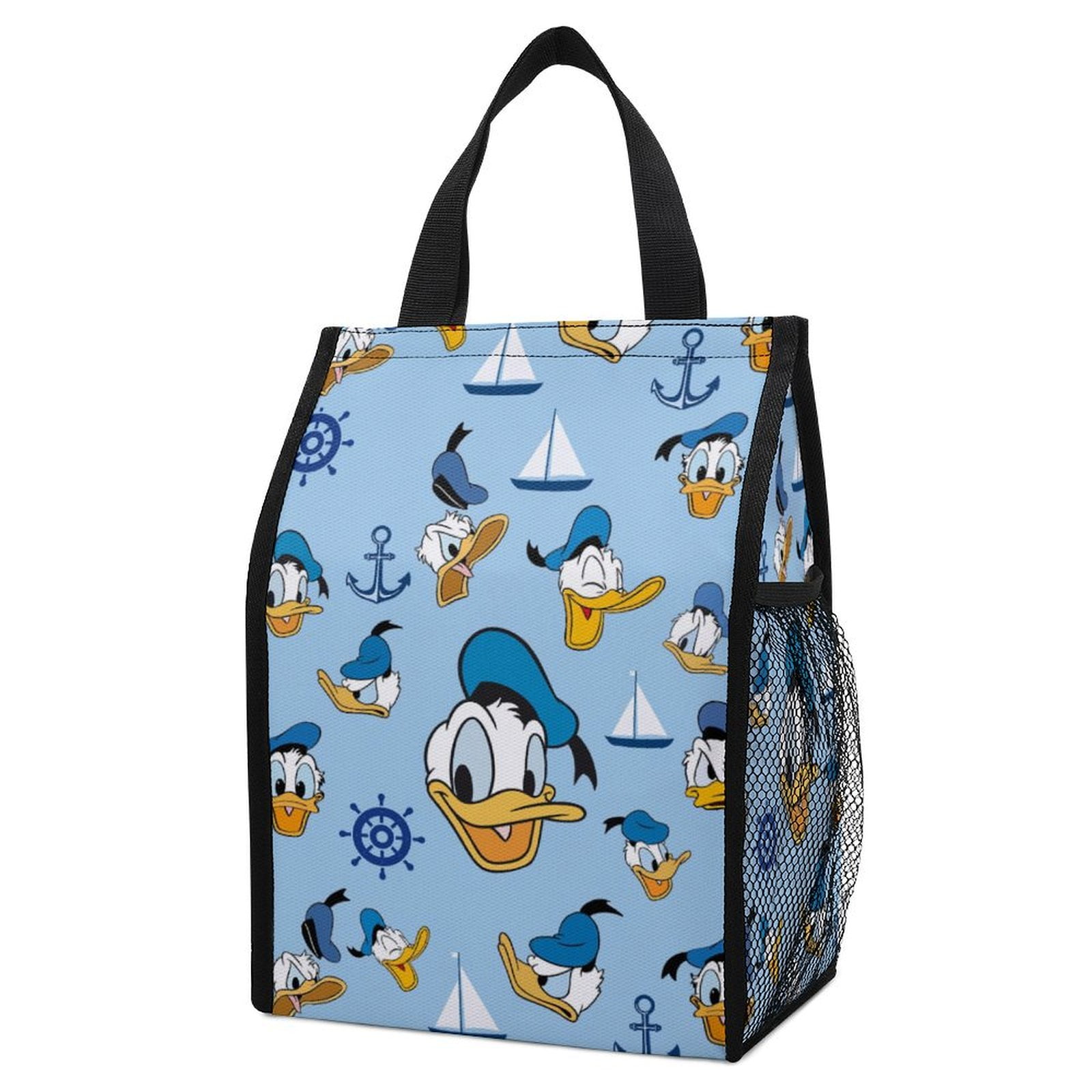 Donald Duck Lunch Bags Insulated Reusable Lunch Tote with Internal ...