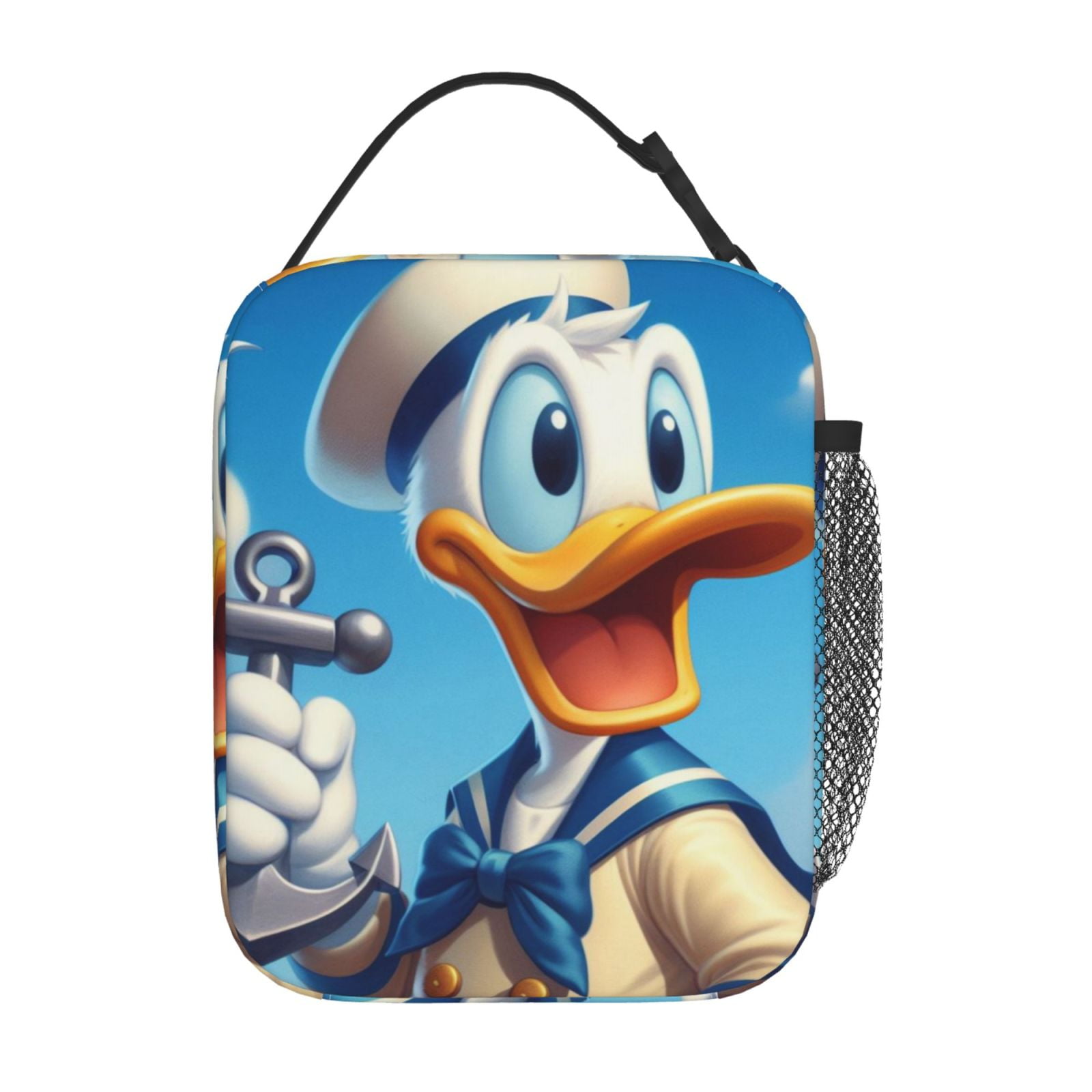 Donald Duck Lunch Bags, Reusable Lunch Tote Bags For Office Work Picnic ...