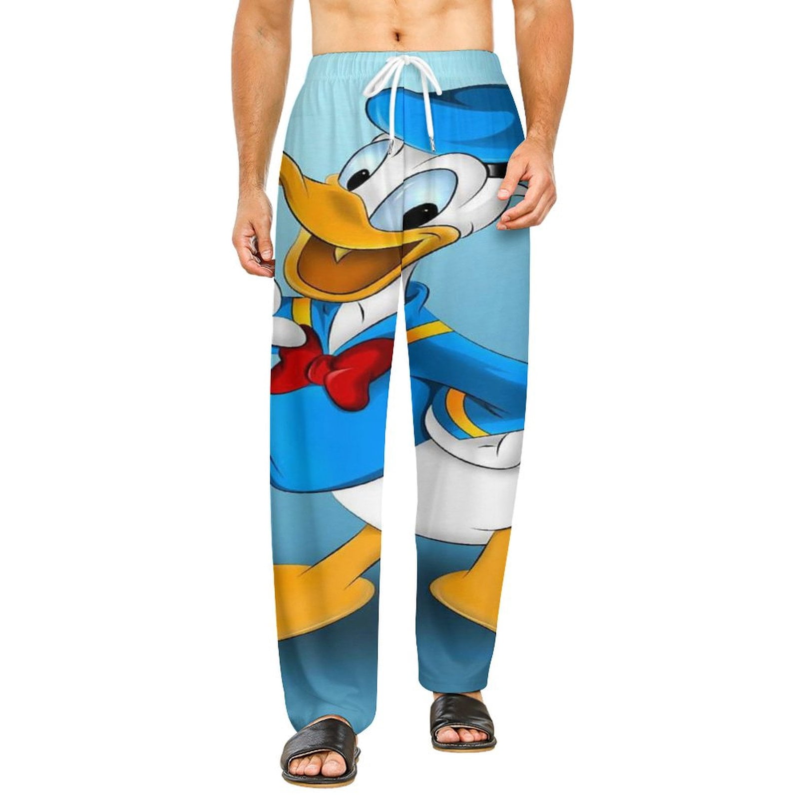 Donald Duck Pajama Pants for Men Women Funny All Over Print Adult ...