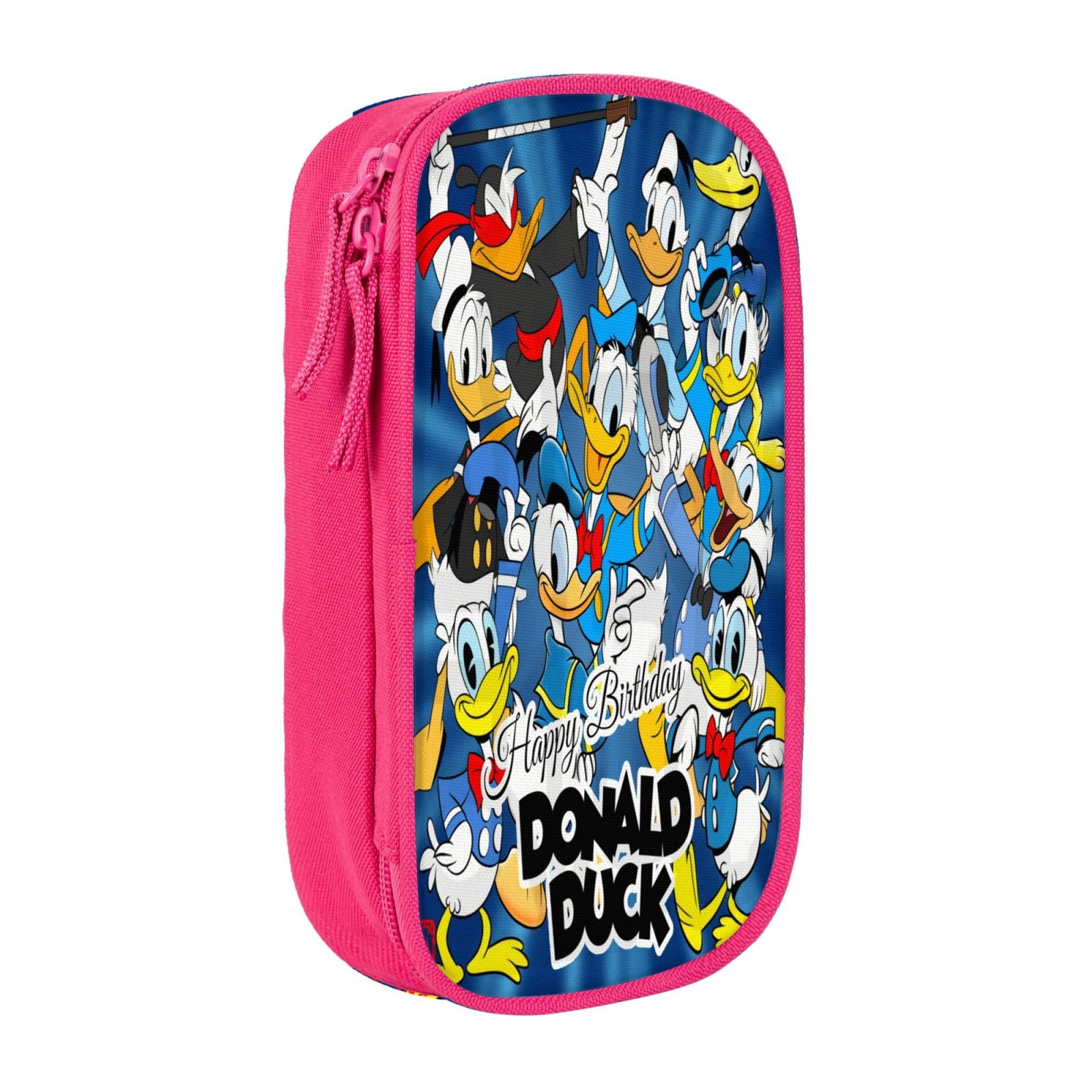 Donald Duck Pencil Case,Pencil Pouch,Extra Big Pencil Bag,Pen Bag Wide ...
