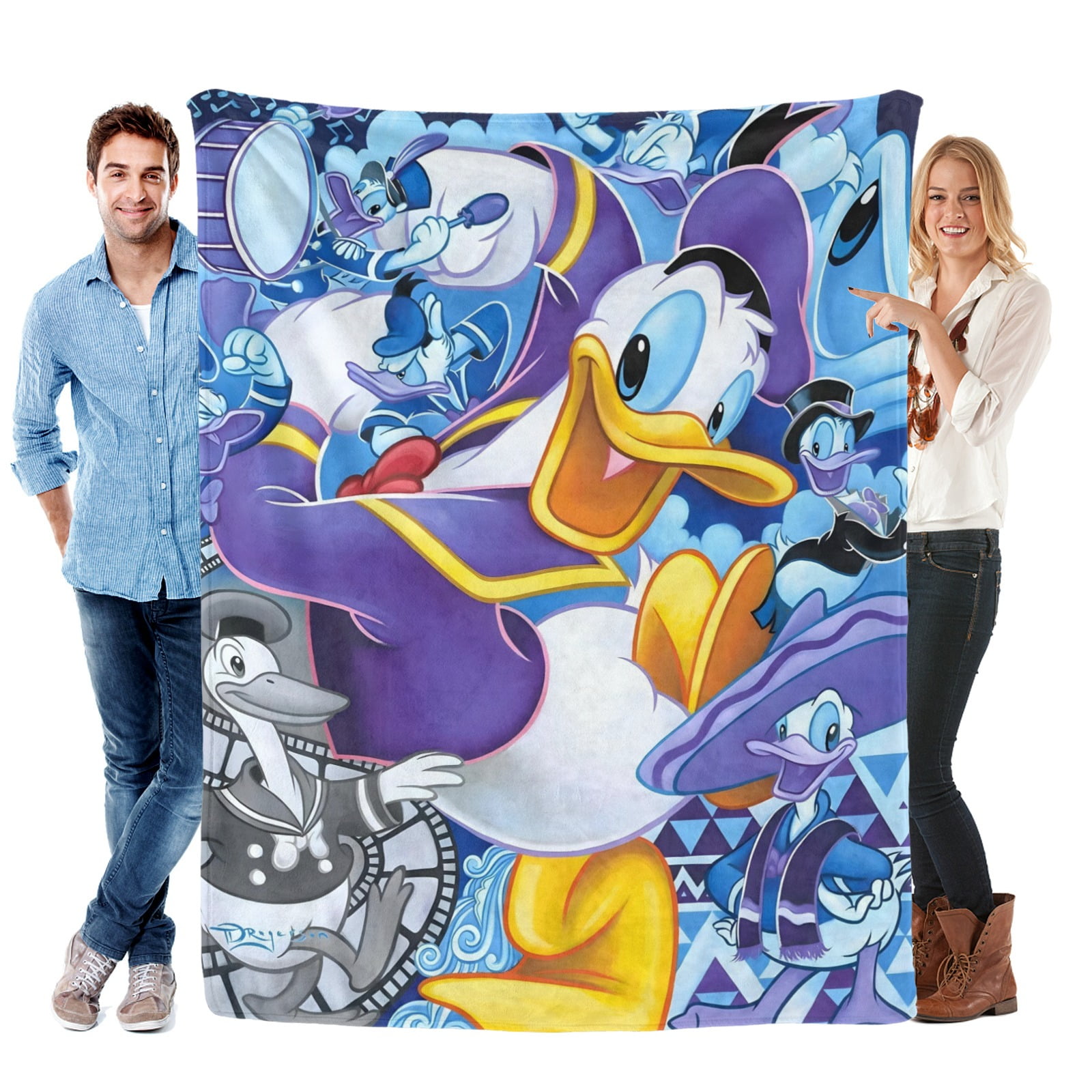 Donald Duck Presents-themed Pals Plush Throw Blanket Gifts for Fans ...