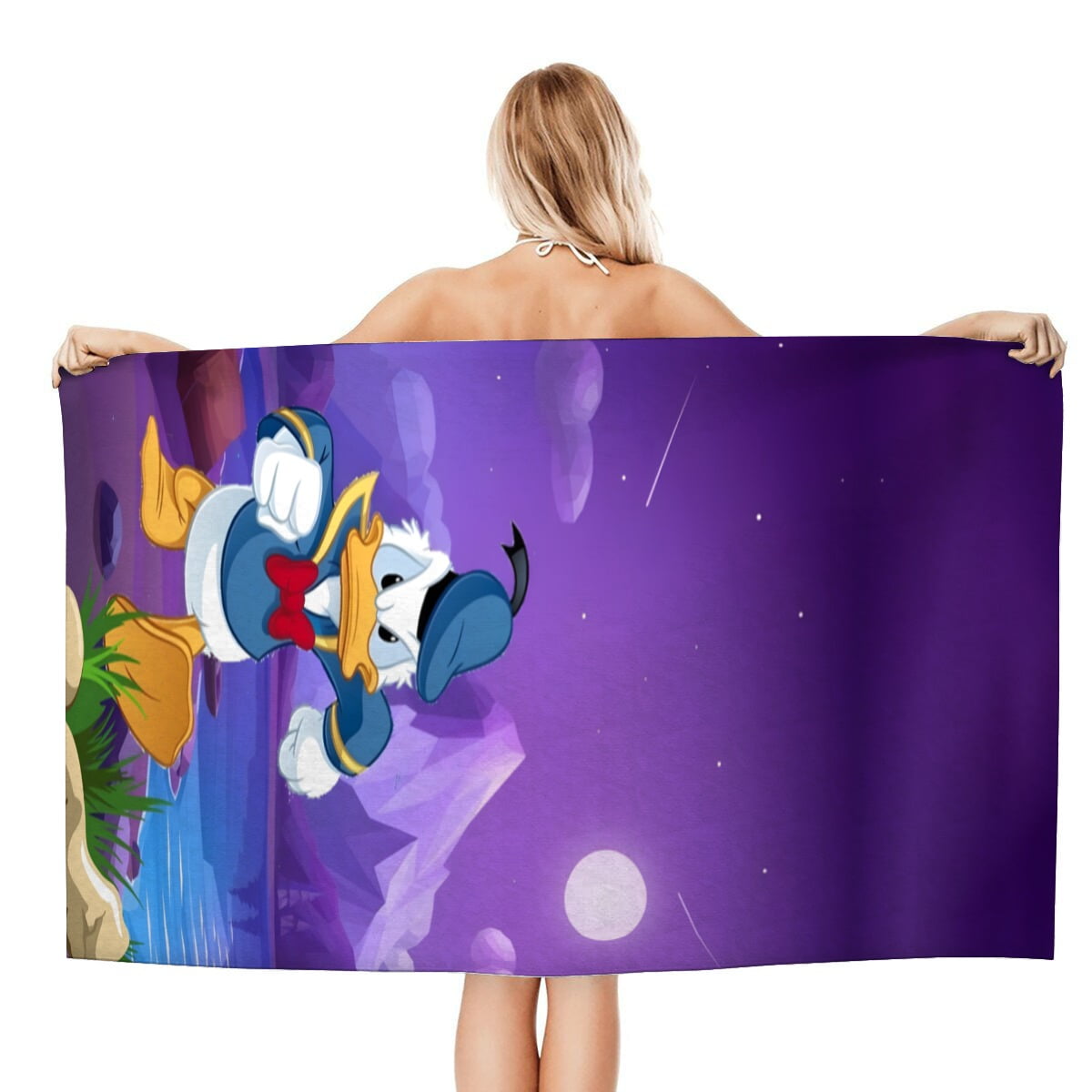 Donald Duck Sailor Duck Bus Beach Quick Drying Towel, super light, fast ...