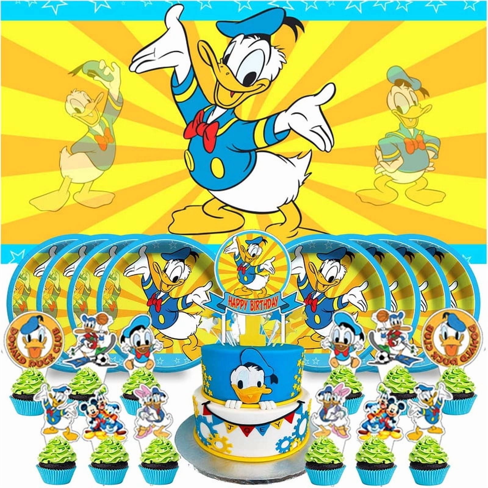 Donald Duck Sailor Duck Party Supplies Decor Decorations Plates ...