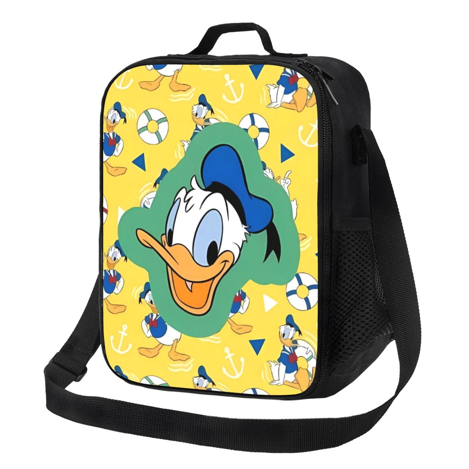 Donald Duck Scream Lunch Bag, Insulated Lunch Box, Reusable with Side ...
