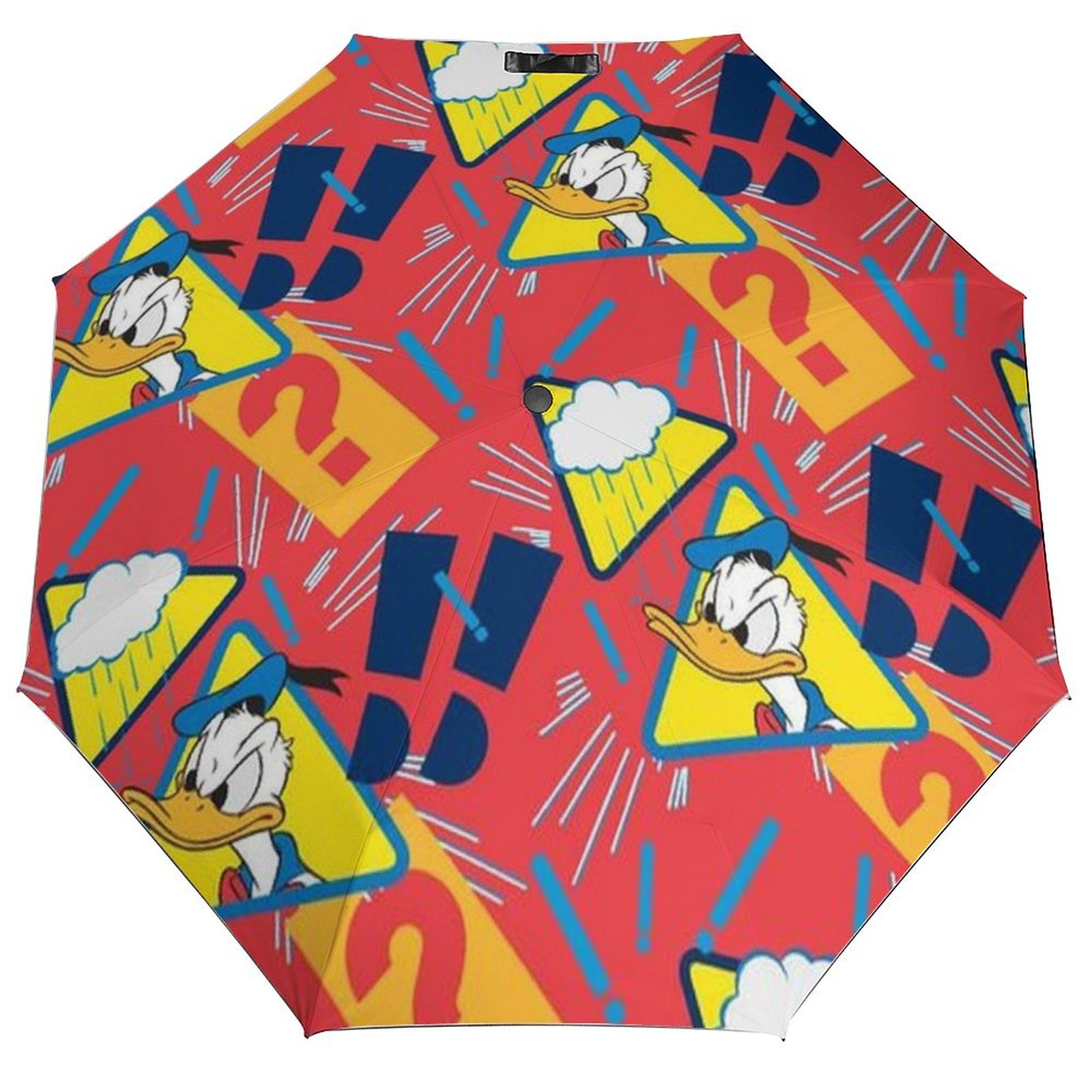 Donald Duck Sun umbrella Automatic Open/Close Sun Rain Travel Umbrella ...