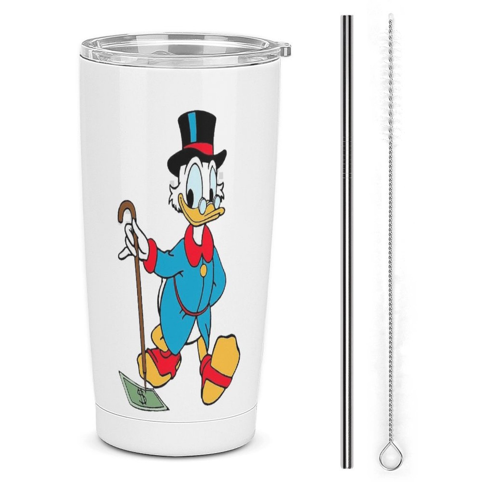Donald Duck Travel Coffee Mug Travel Tumbler Cup 20 OZ Tumbler ...