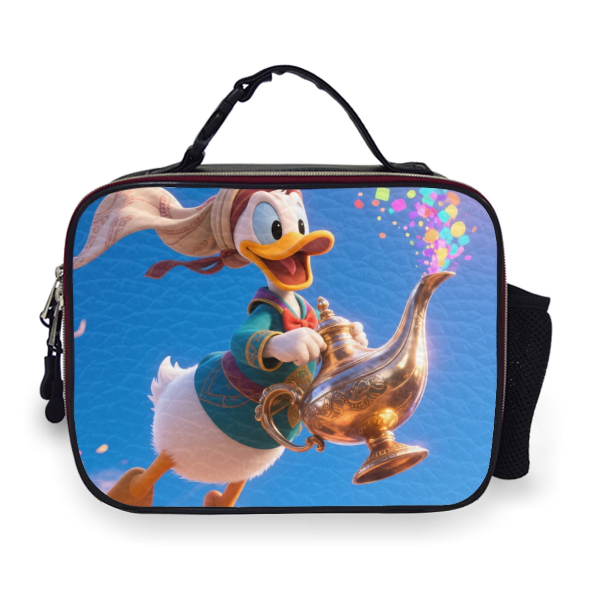 Donald DuckInsulated Lunch Box Unisex Reusable Lunch Box Portable ...
